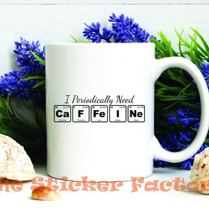 I Periodically Need Caffeine SVG - Digital Download - Periodic Table ...