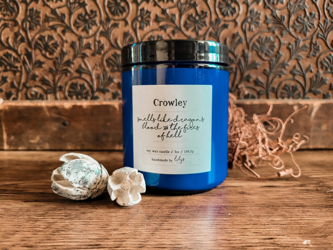 Crowley Candle | Supernatural Collection - Etsy