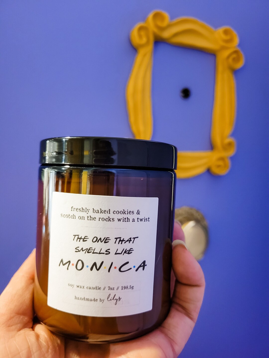 The One That Smells Like Monica Candle Friends Collection - Etsy