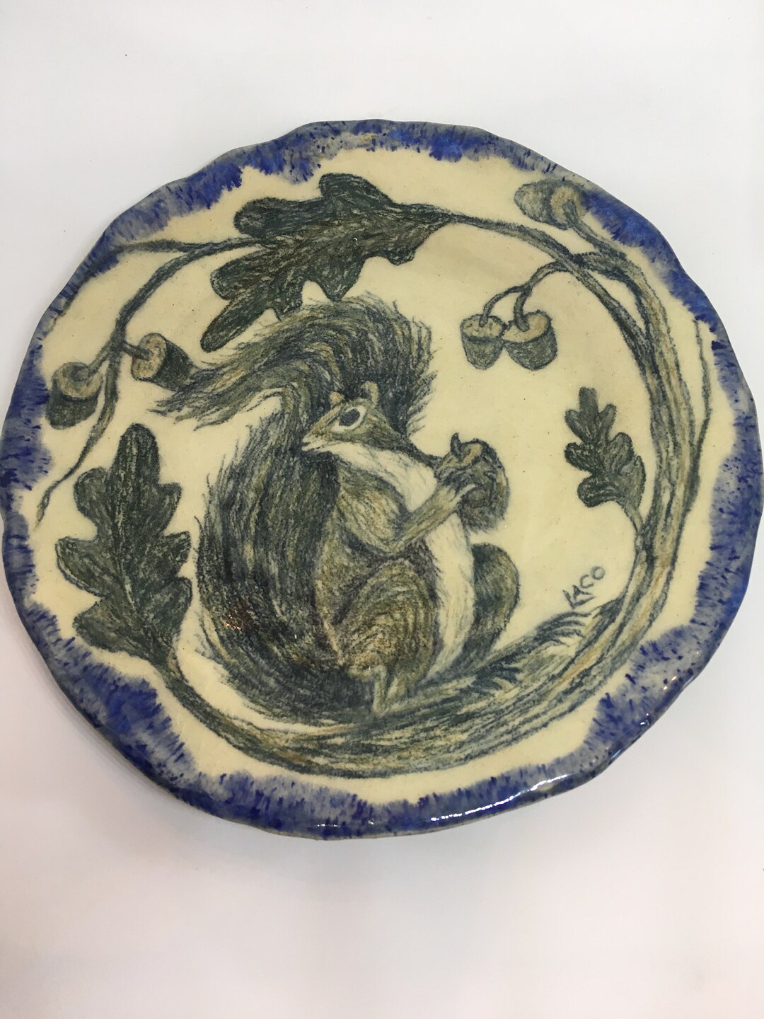 Squirrel Plate - Etsy