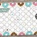 Donut Reward Chart for Kids, Printable Instant Digital Download ...