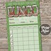 Bunco Score Card, Red and Blue, Circus, Score Sheet, Bunko Party ...