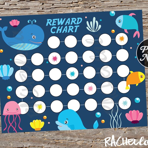 Ocean Reward Chart - Etsy
