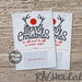 Printable Christmas Movie Night Gift Card Holder, Antler Merry ...