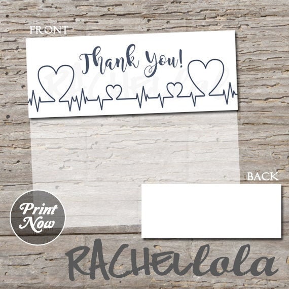 Nurse appreciation week Thank you printable, labor and delivery nurse ...