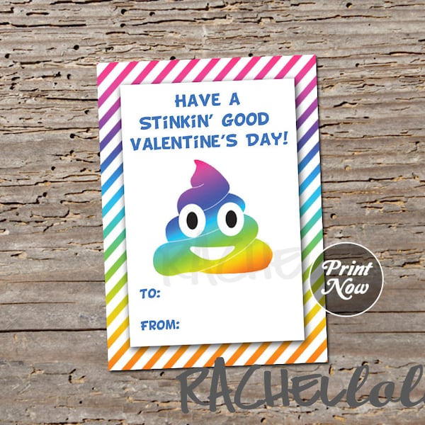 Rainbow Poop Emoji - Etsy