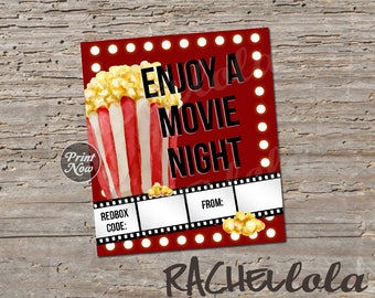 Redbox Teacher Gift - Etsy