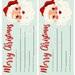 Vintage Santa Gift Certificate Printable Template Old - Etsy