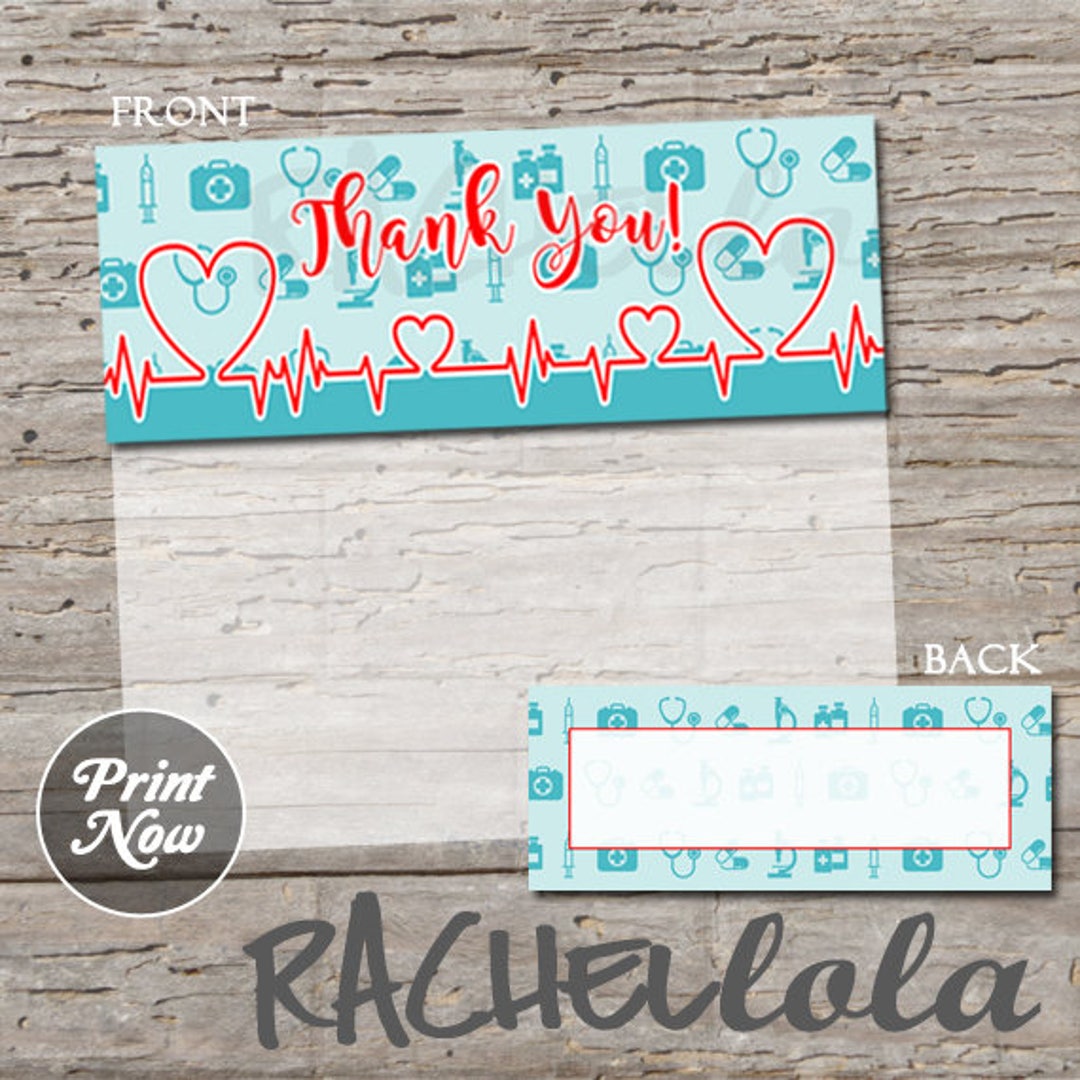 Medical Nurse Appreciation Week, Doctor, Thank You Gift, Hospital ...