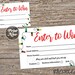 Christmas Raffle Ticket Template, Holiday Printable Enter to Win, Entry ...