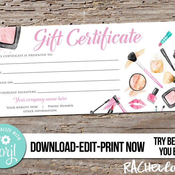 Avon Gift Certificate - Etsy