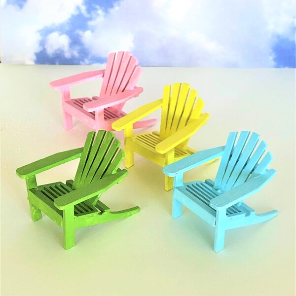 Miniature Adirondack Chairs - Etsy