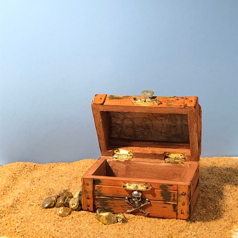 Gold Treasure Chests - Etsy