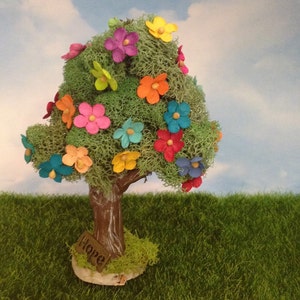 Miniature Tree, Miniature Fairy Garden Decor, Fairy Landscape, Fairy ...