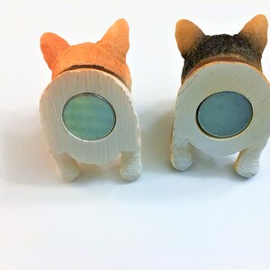 Miniature Magnetic Dogs, Magnets, Dog Figurines, Refrigerator Magnets ...