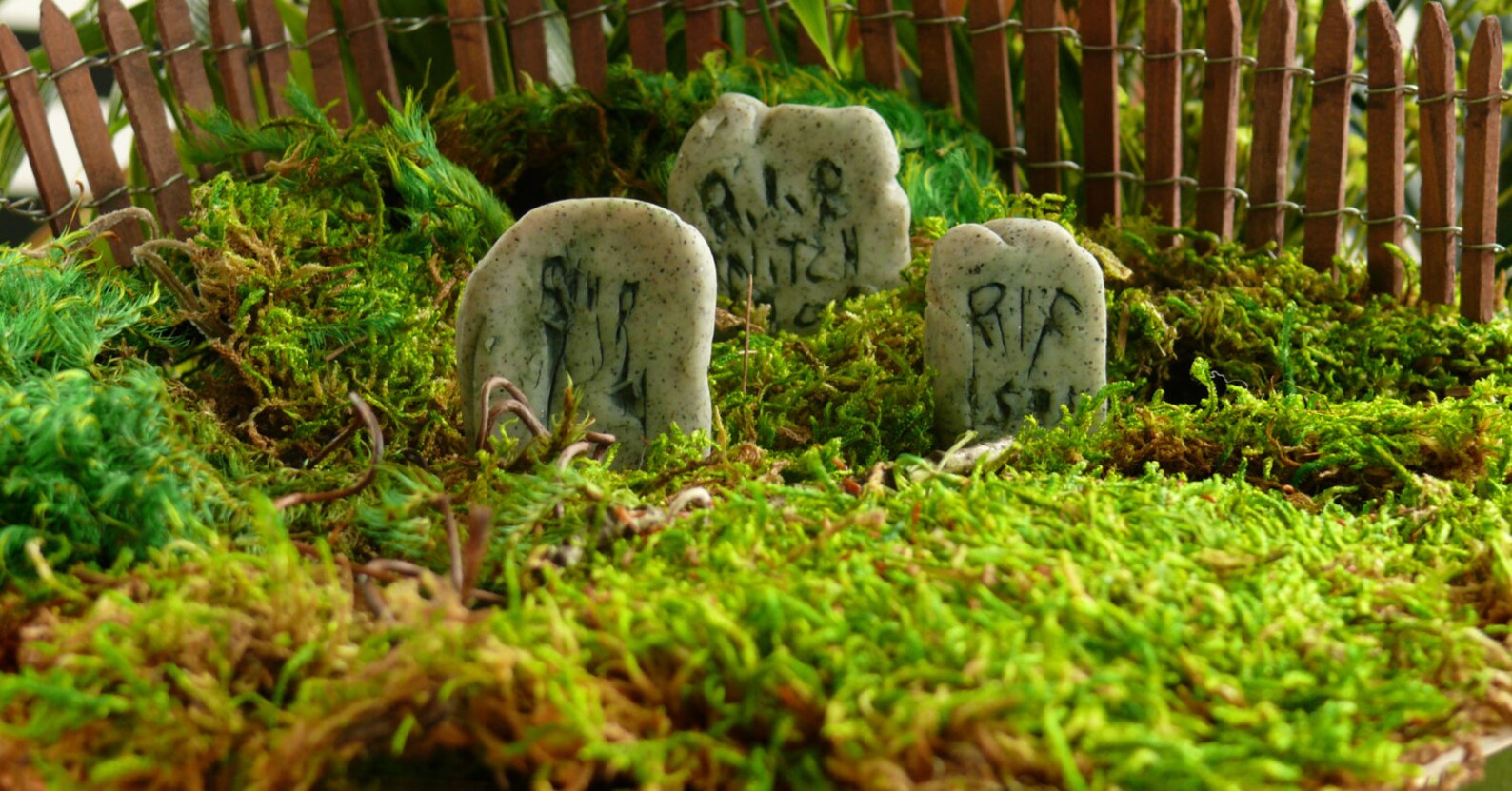 Handmade Miniature Cemetery Headstones and Pumpkins - Etsy