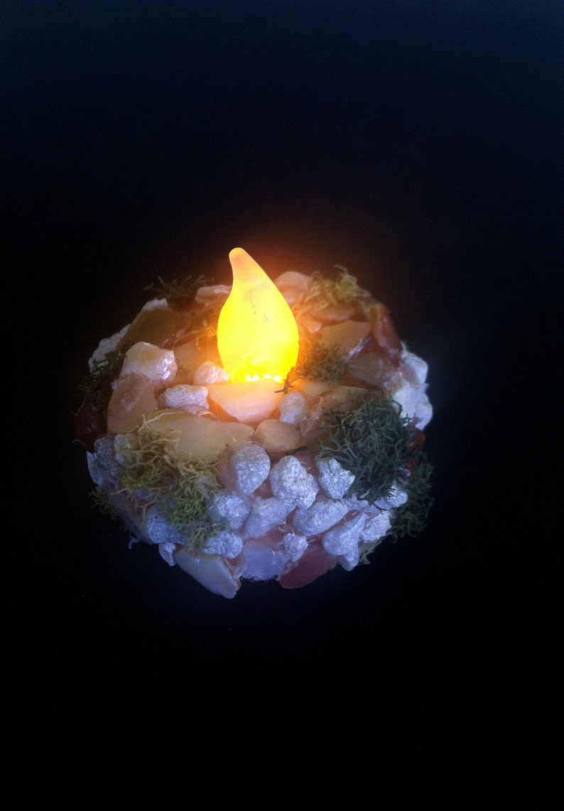 Miniature Fire Pit, Fairy Garden Miniatures, Flickering Light ...