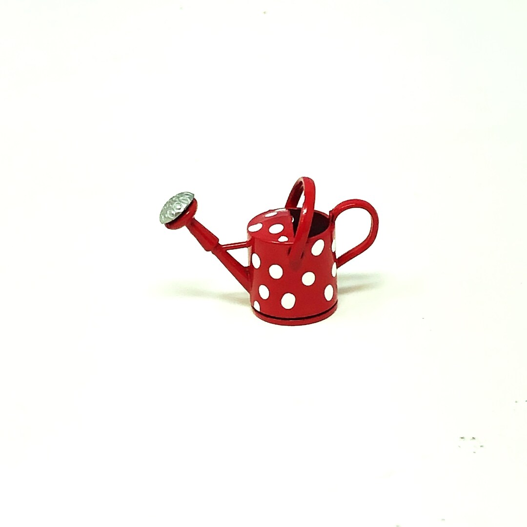 Miniature Watering Can, Fairy Garden and Dollhouse Metal Can - Etsy