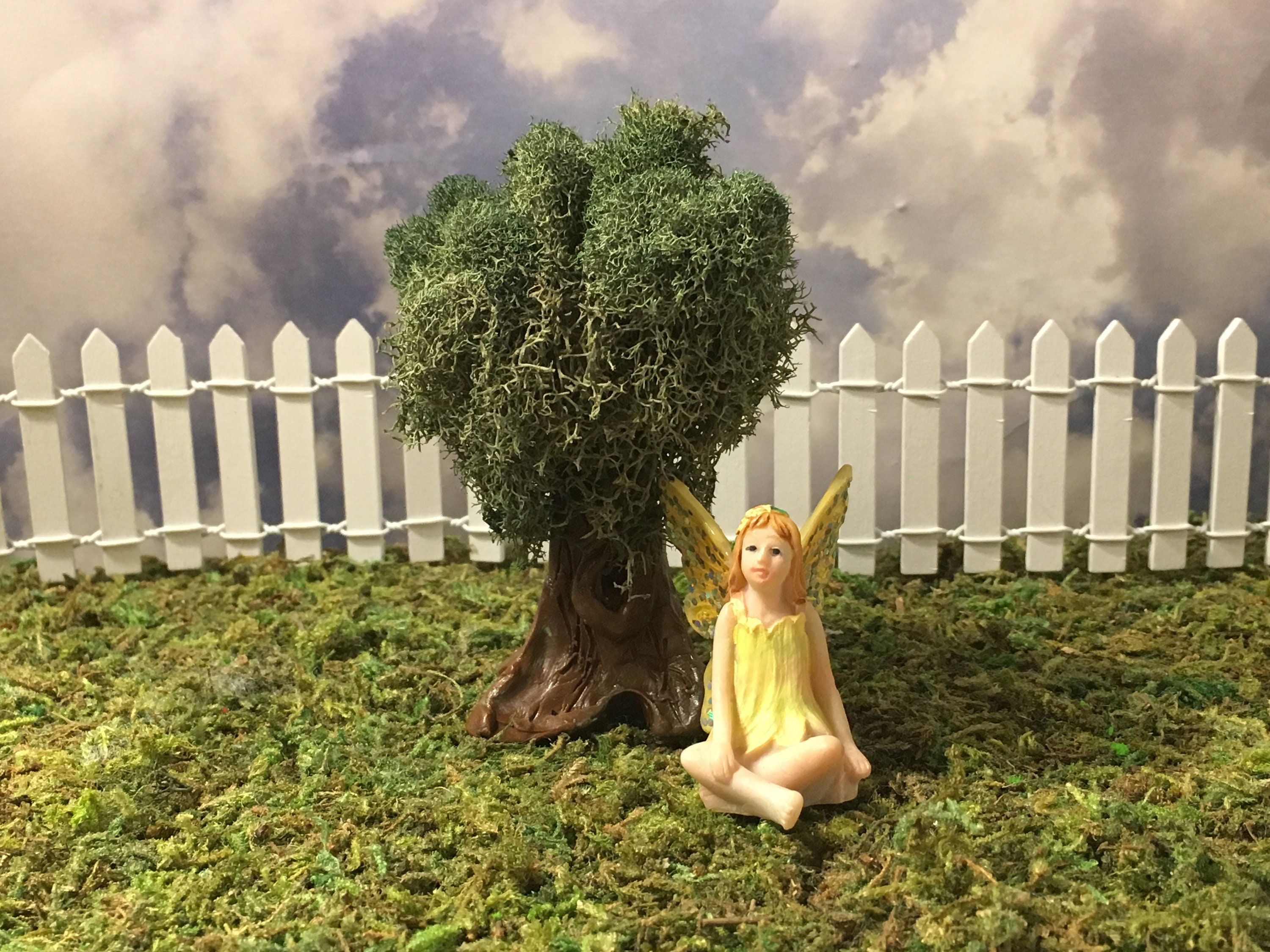 Two Miniature Trees Small Trees Miniature Landscape - Etsy