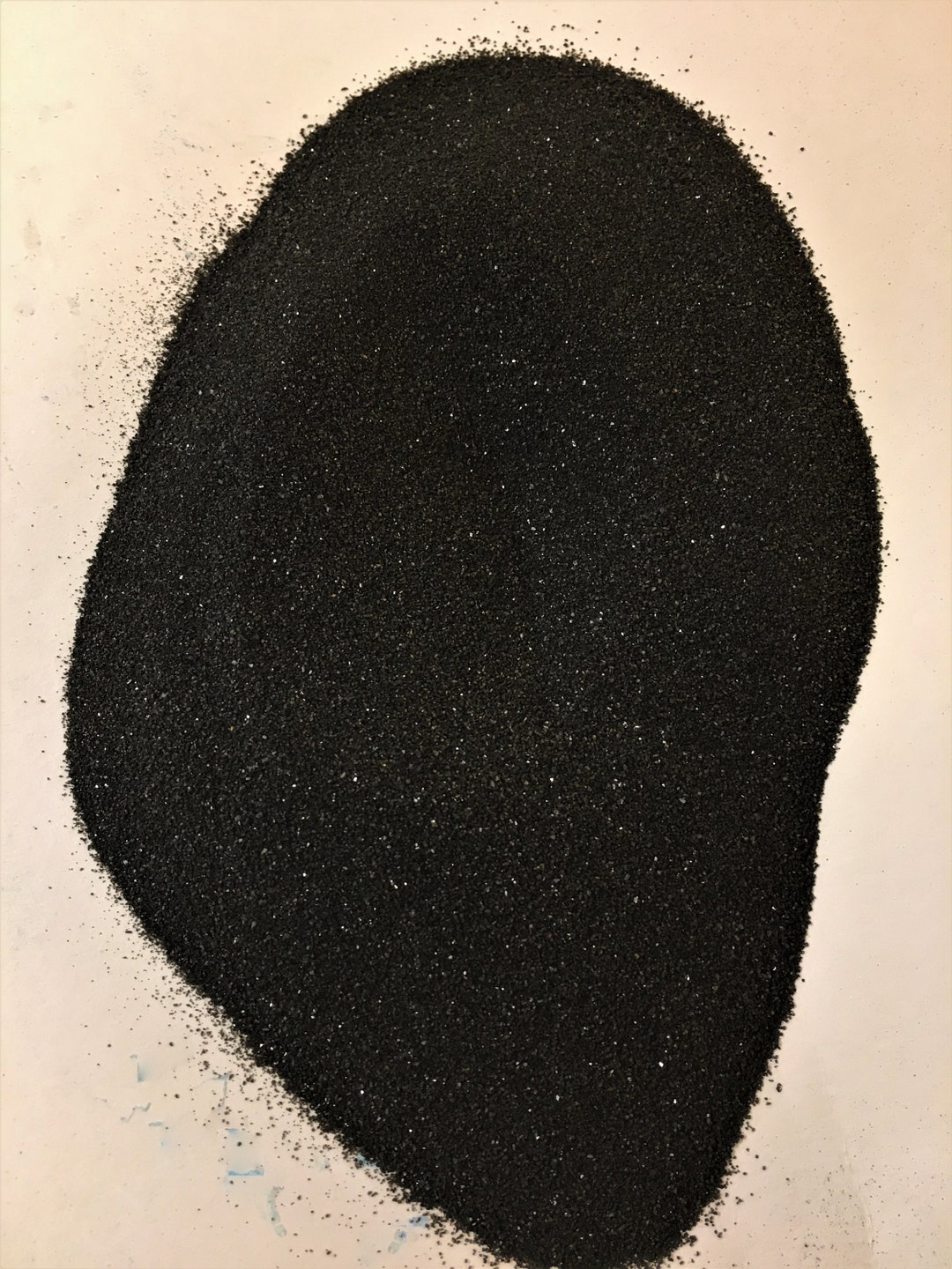 2 or 4 Oz. Coarse or Fine Black Sand, Craft Supply, Fairy Garden Sand ...
