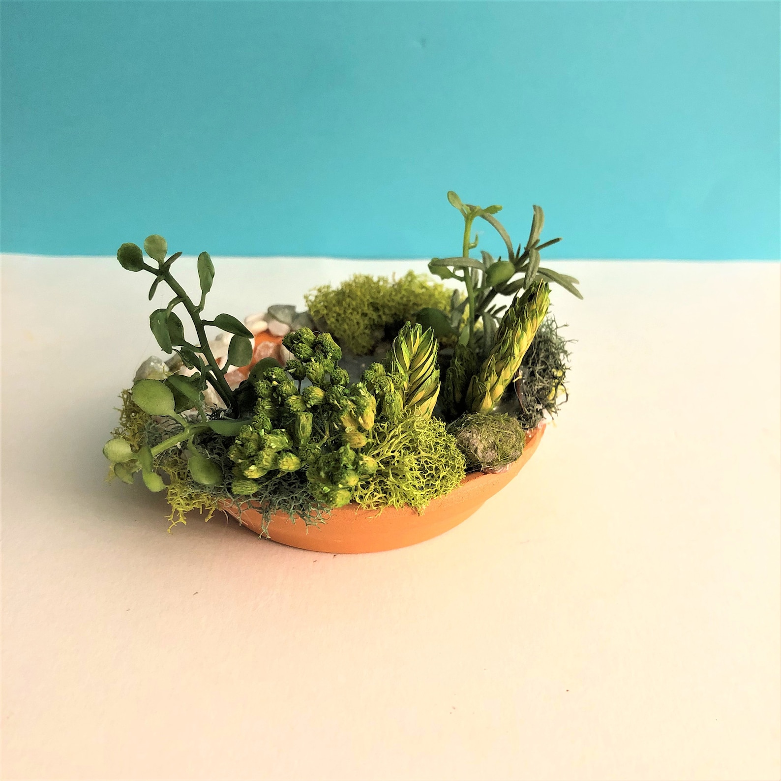 Handmade Fairy Garden Fish Pond Miniature Pond Fairy - Etsy