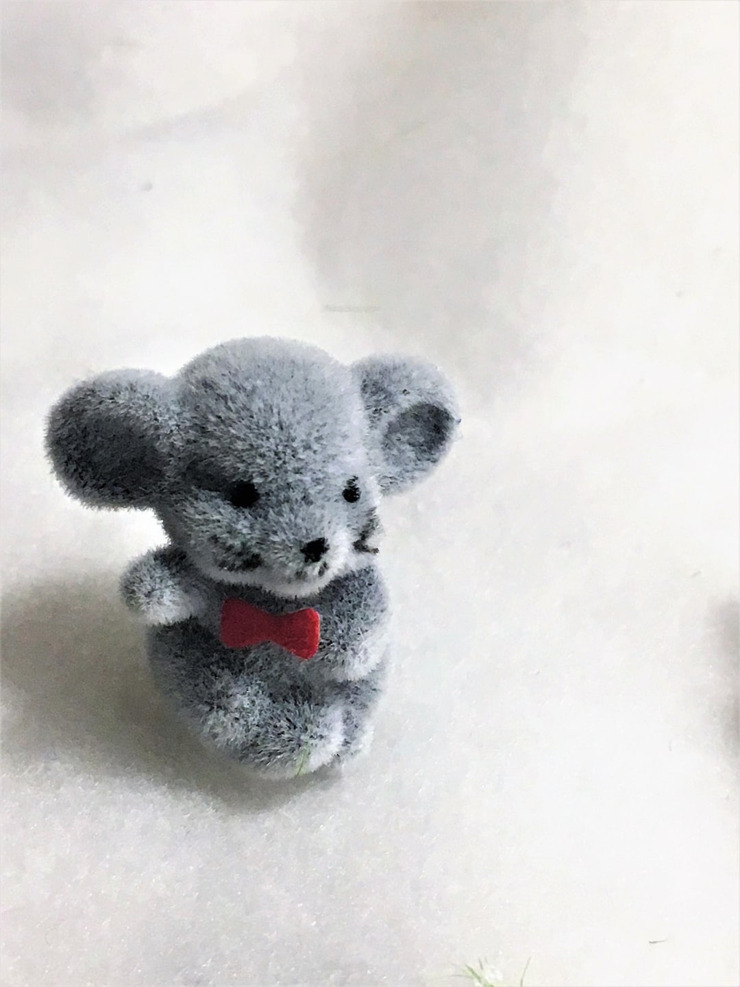 Cute Miniature Felt Mouse Figurine, Fairy Garden Christmas Mouse - Etsy