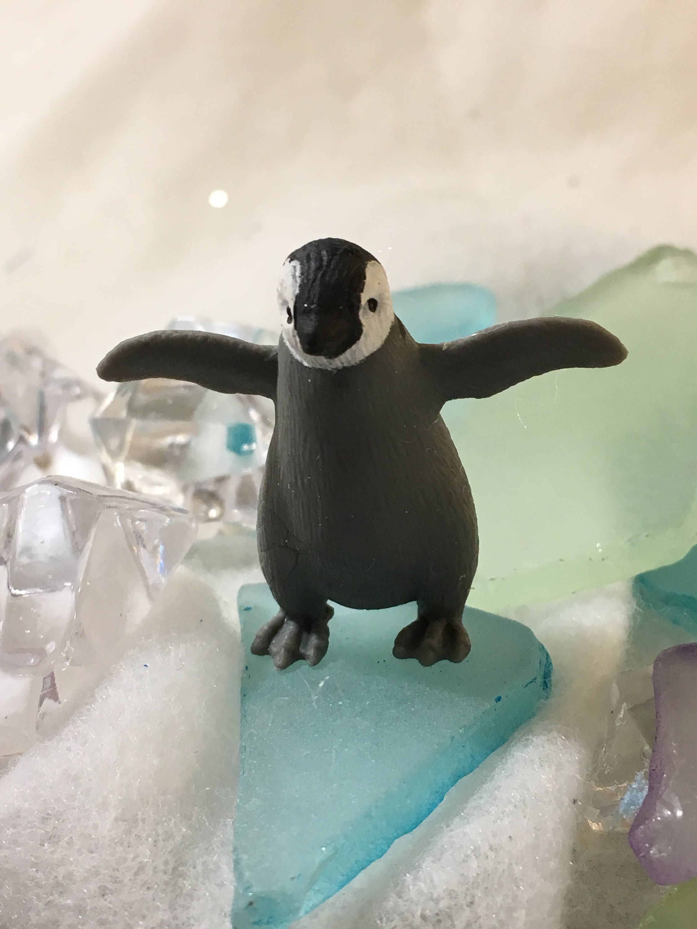 Fairy garden Miniature Penguin Figurine Fairy Garden | Etsy