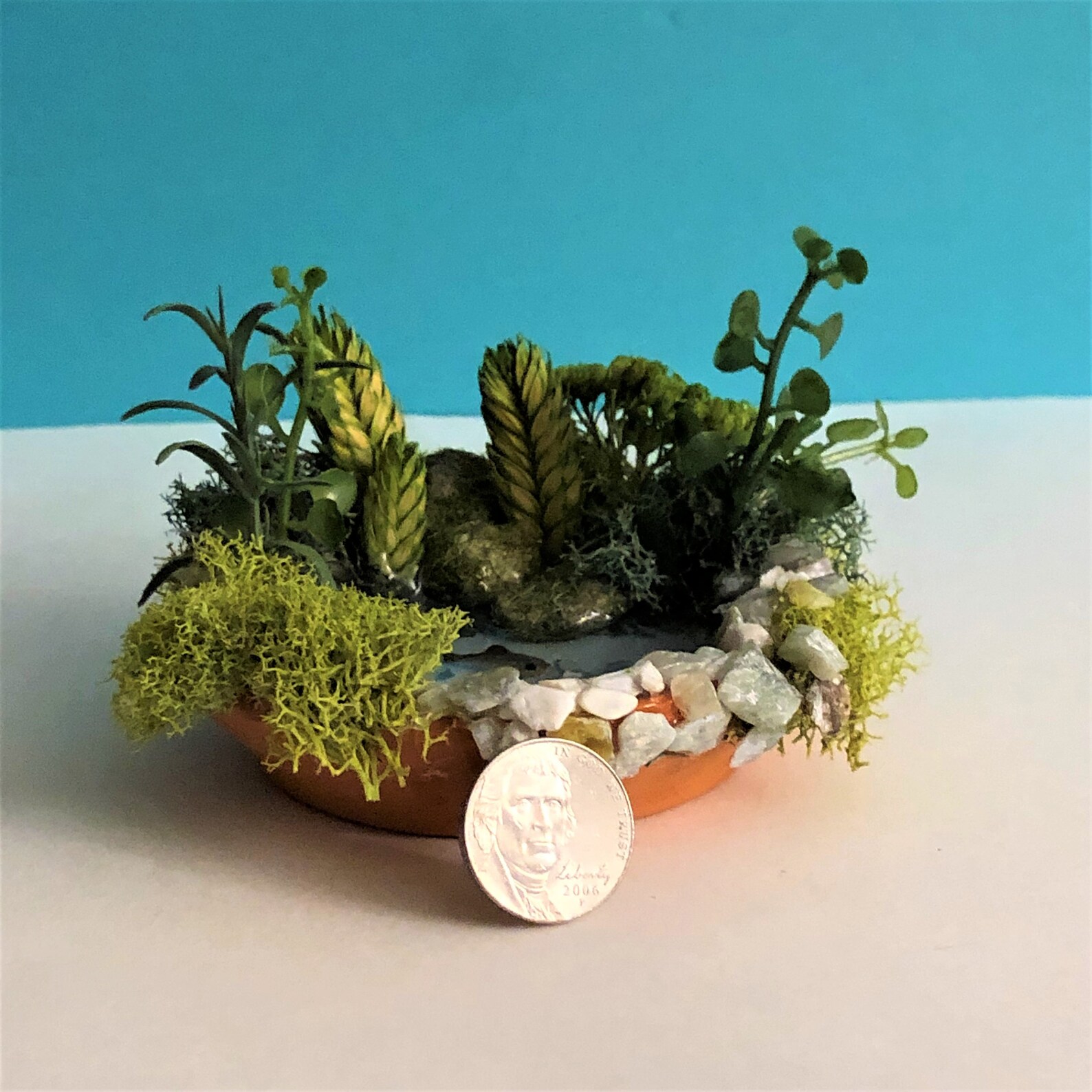 Handmade Fairy Garden Fish Pond Miniature Pond Fairy - Etsy