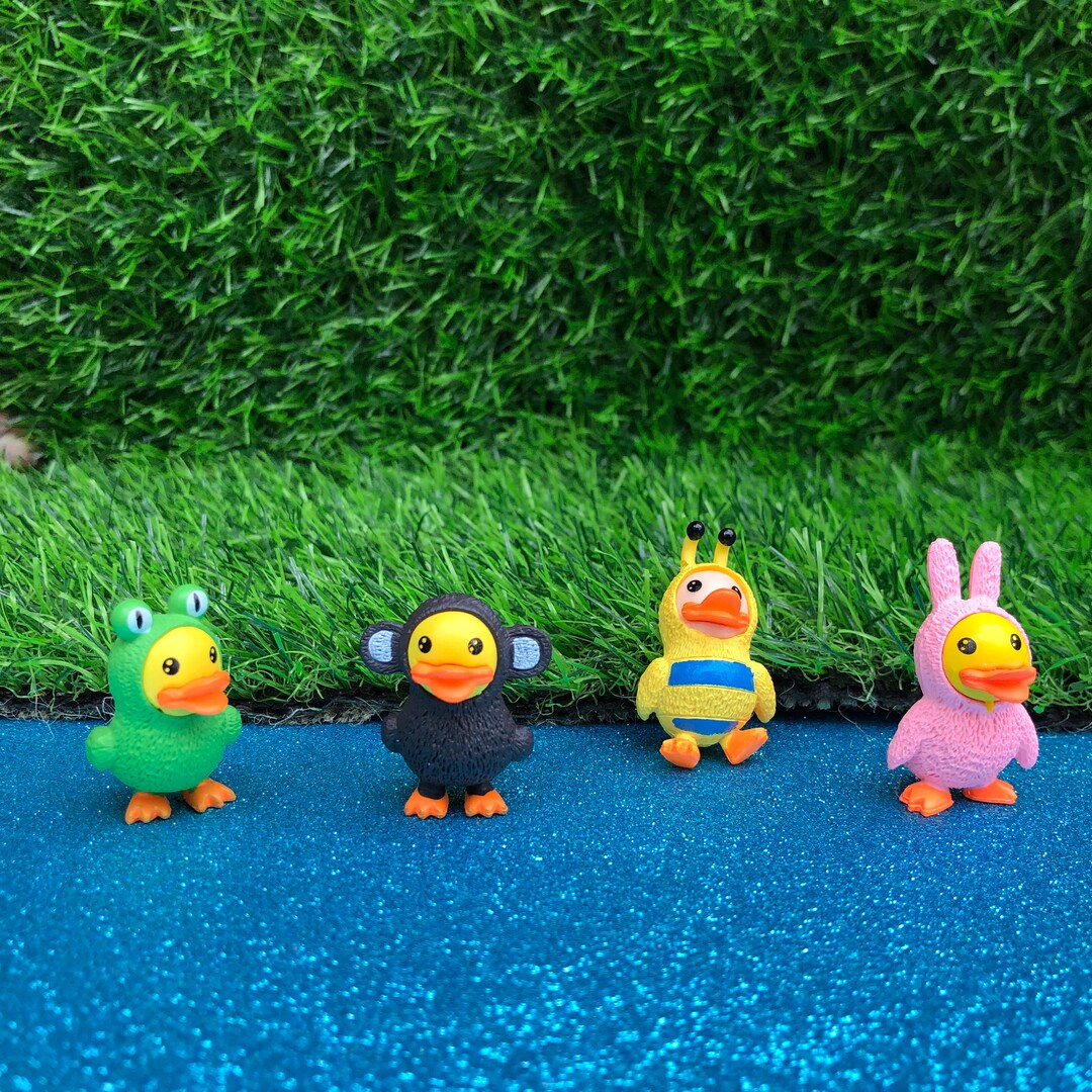 Choose One Cute Miniature Duck Figurine in Costume, Funny Ducks ...