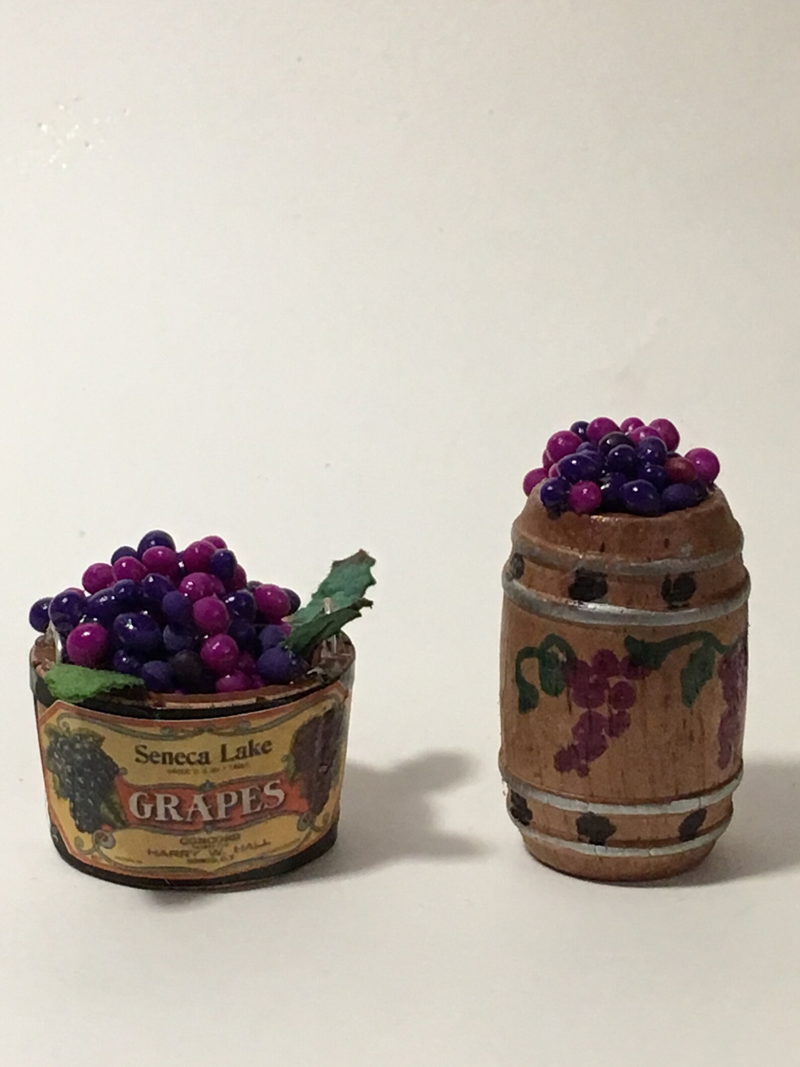 Miniature Wine Miniature Grapes for Wine Barrels of Grapes - Etsy