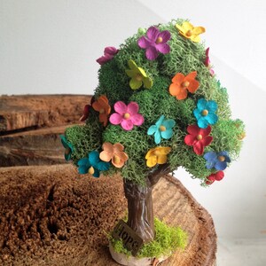 Miniature Tree, Miniature Fairy Garden Decor, Fairy Landscape, Fairy ...