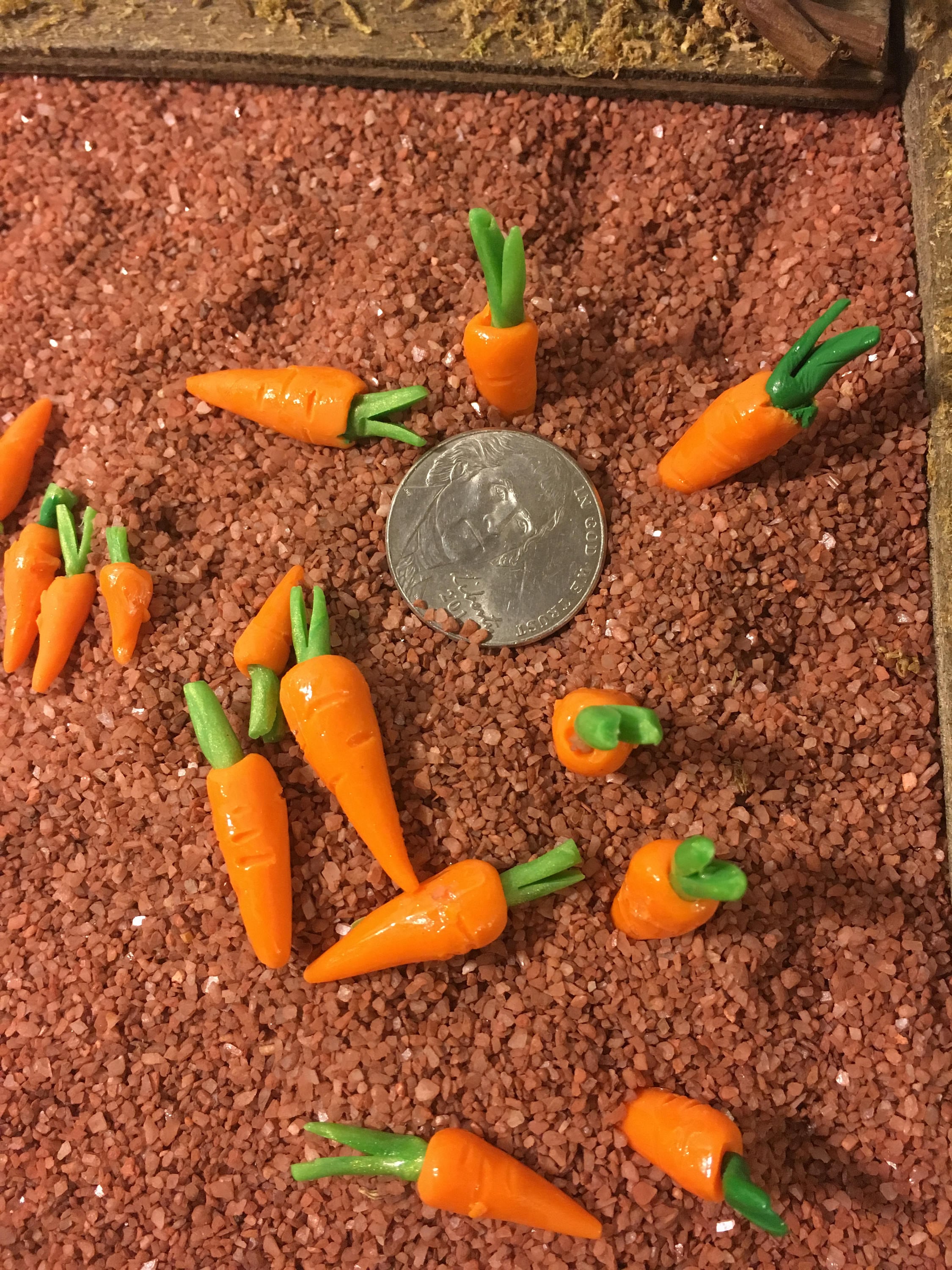 12 Handmade Miniature Carrots Miniature Vegetables Doll - Etsy