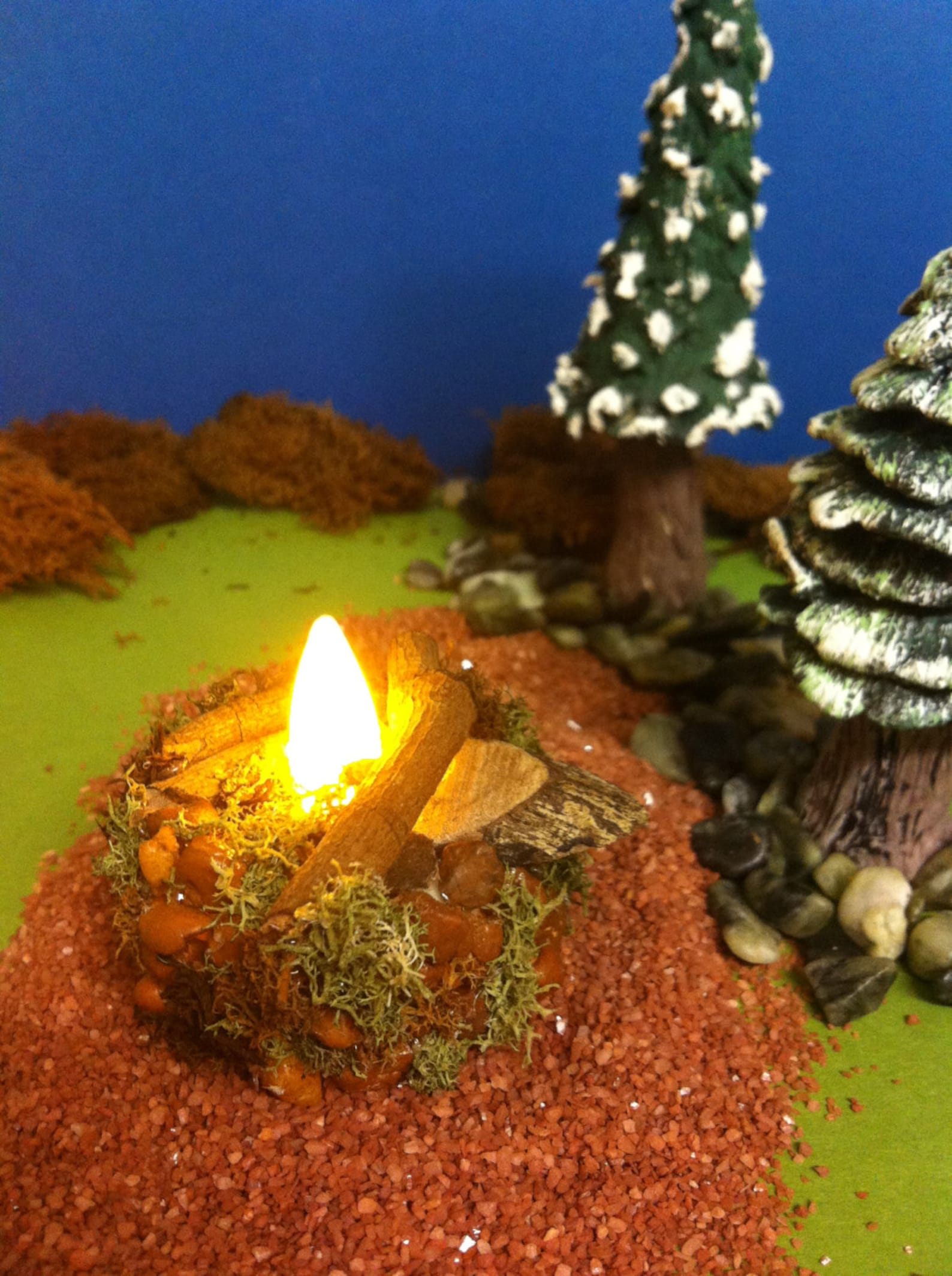 Miniature Fire Pit Fairy Campfire Fairy Garden Accessories | Etsy