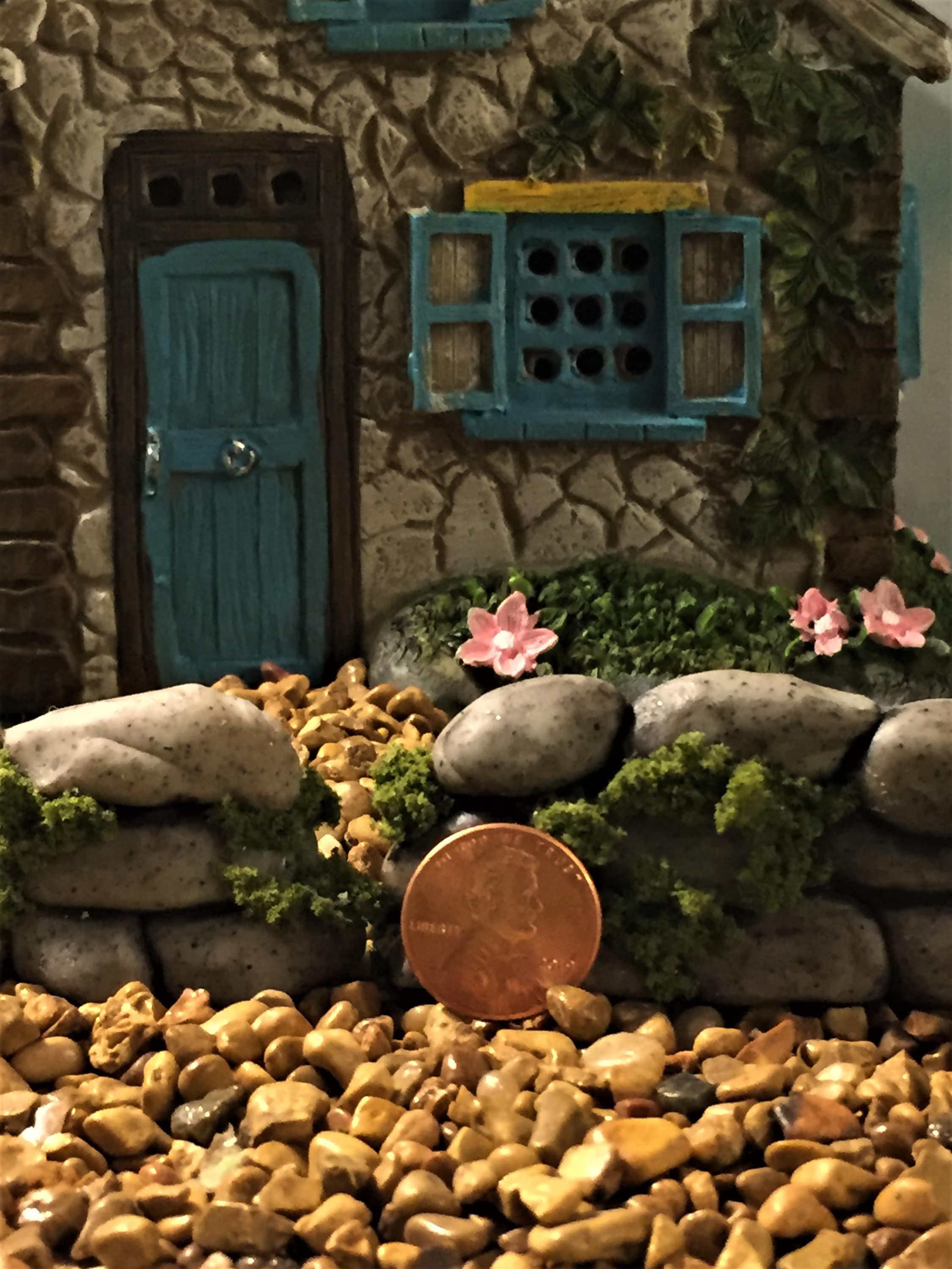 Two Miniature Stone Walls Old Stone Walls Retaining Walls | Etsy UK