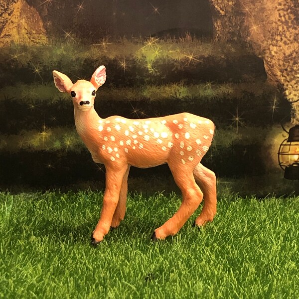 Miniature Deer Figurines - Etsy
