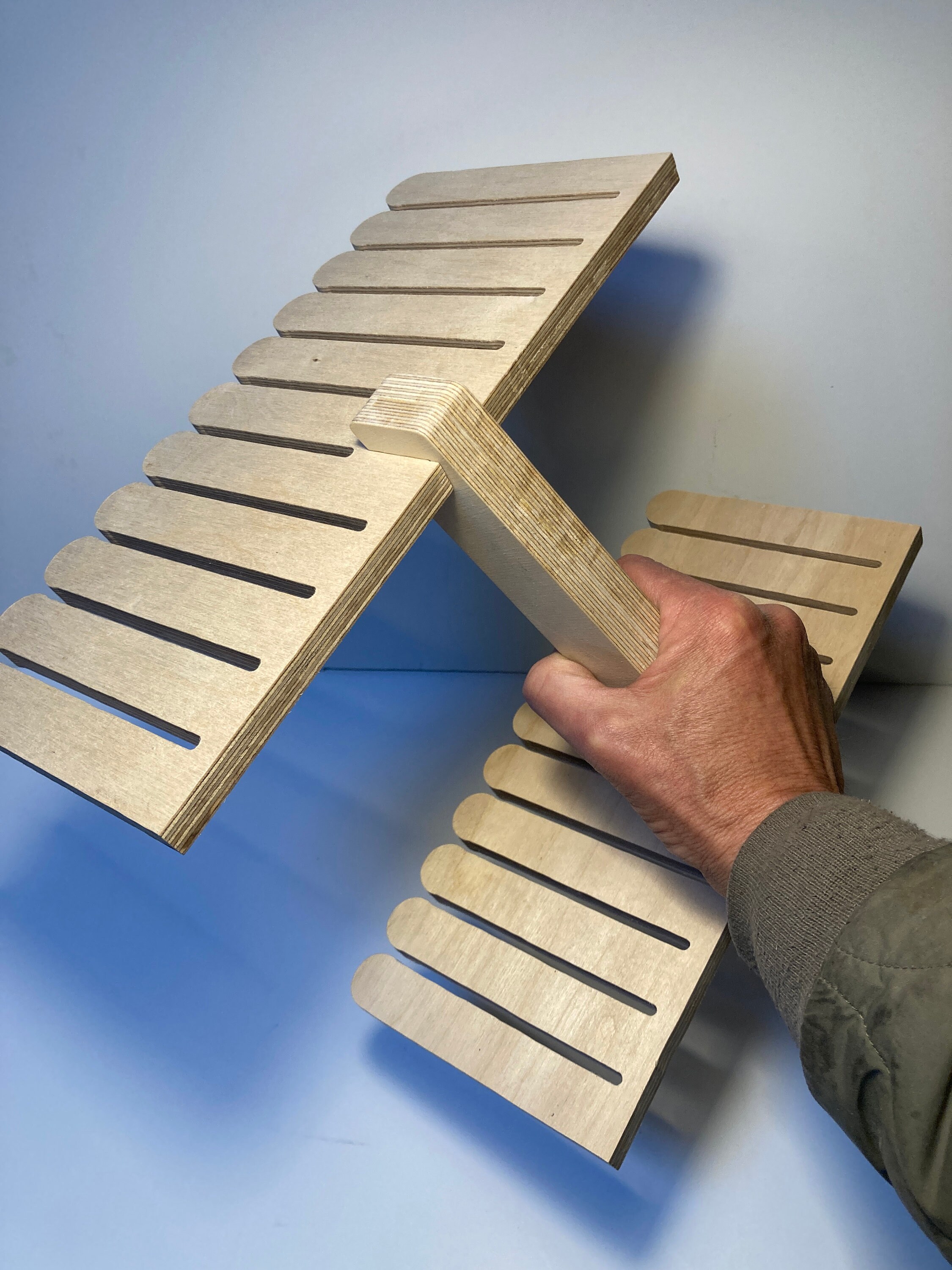 The CM 3.5.2WMD Wall Mounted Double Rack, Modular/semi Modular ...