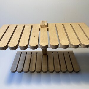 The CM 3.5.2WMD Wall Mounted Double Rack, Modular/semi Modular ...