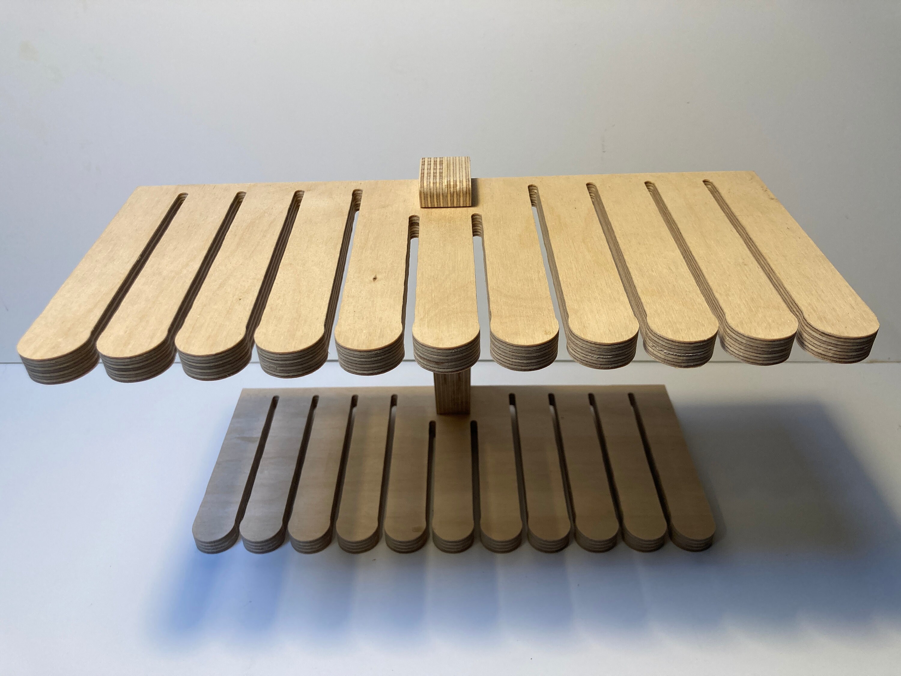 The CM 3.5.2WMD Wall Mounted Double Rack, Modular/semi Modular ...