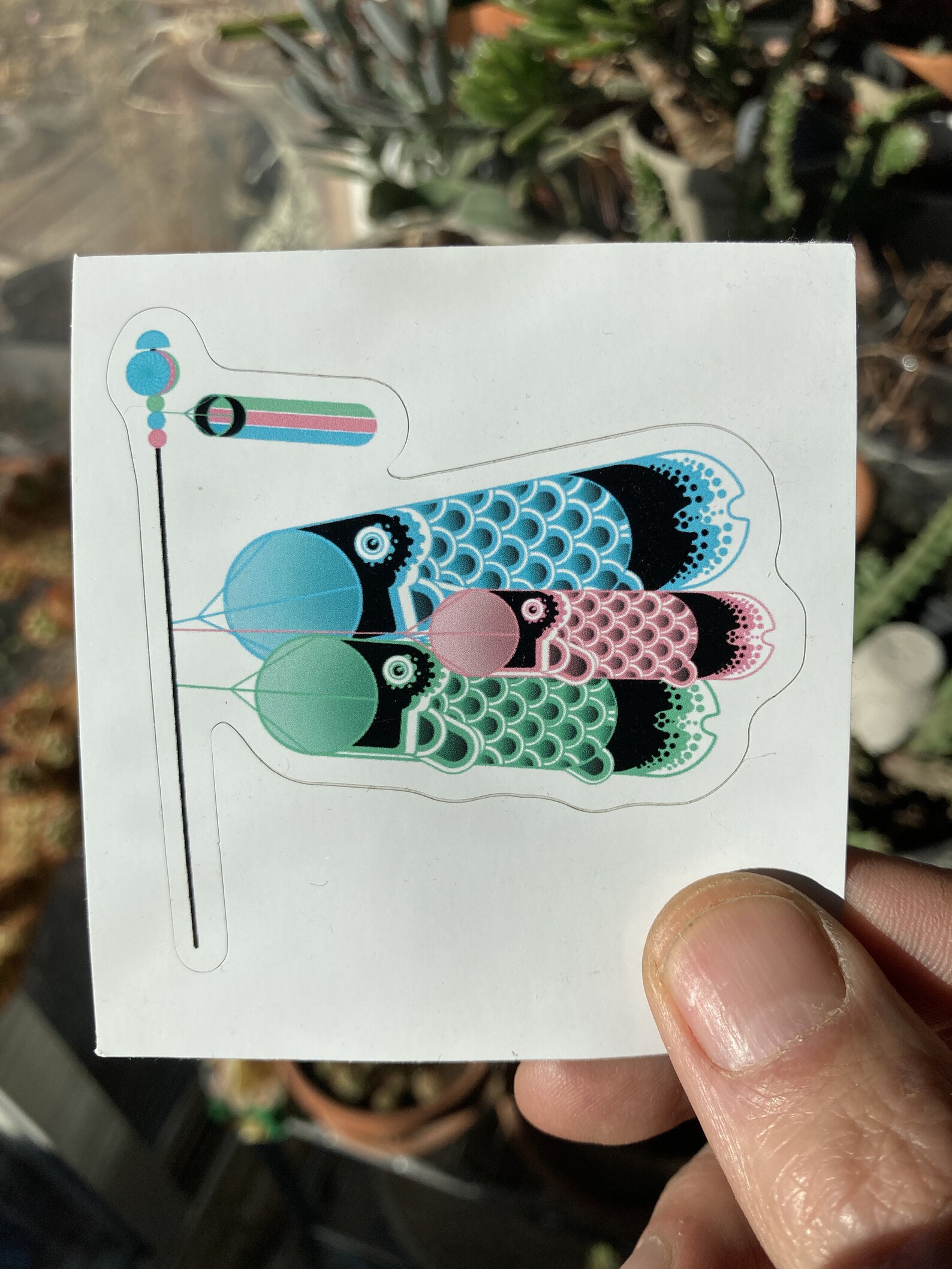 RGB Children's Day Kites Sticker - Etsy