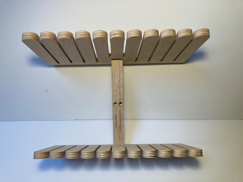 The CM 3.5.2WMD Wall Mounted Double Rack, Modular/semi Modular ...