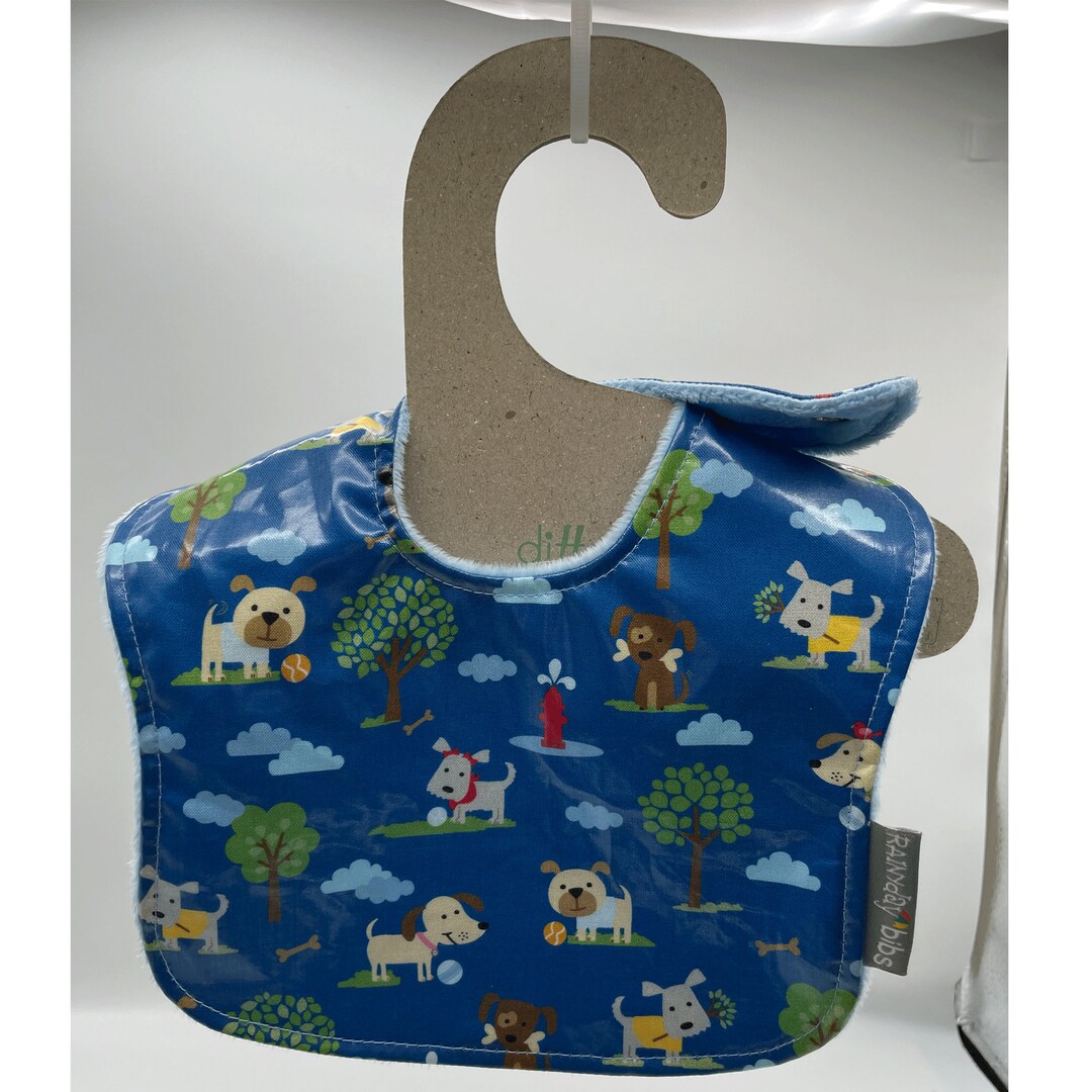 Waterproof Bib, Wipeable Bib, Laminated Cotton Bib, Wipe off Bib, Ready ...
