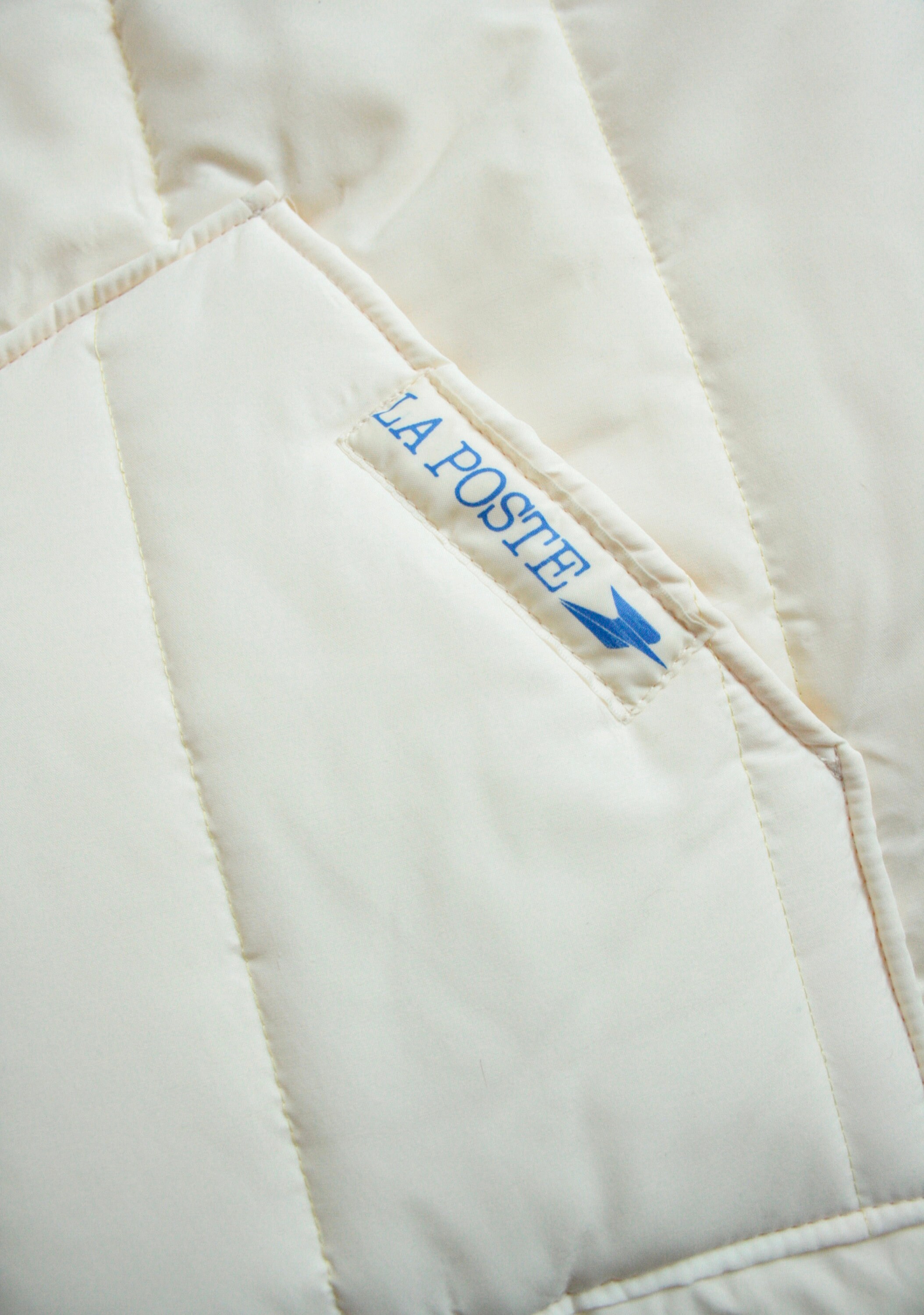 Vintage Padded Vest 70s 80s La Poste Gilet Outdoor Made - Etsy