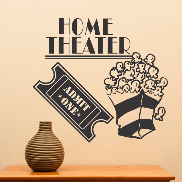 Movie Theater Decal - Etsy