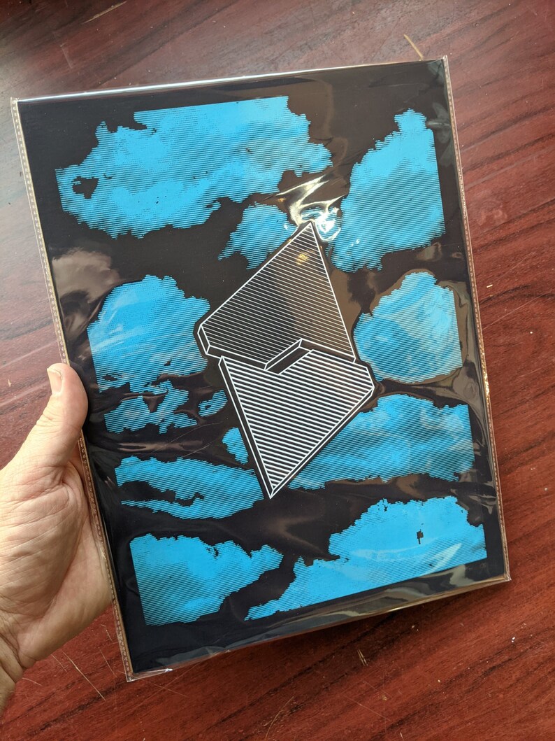 Mirrors Screen Print - Etsy