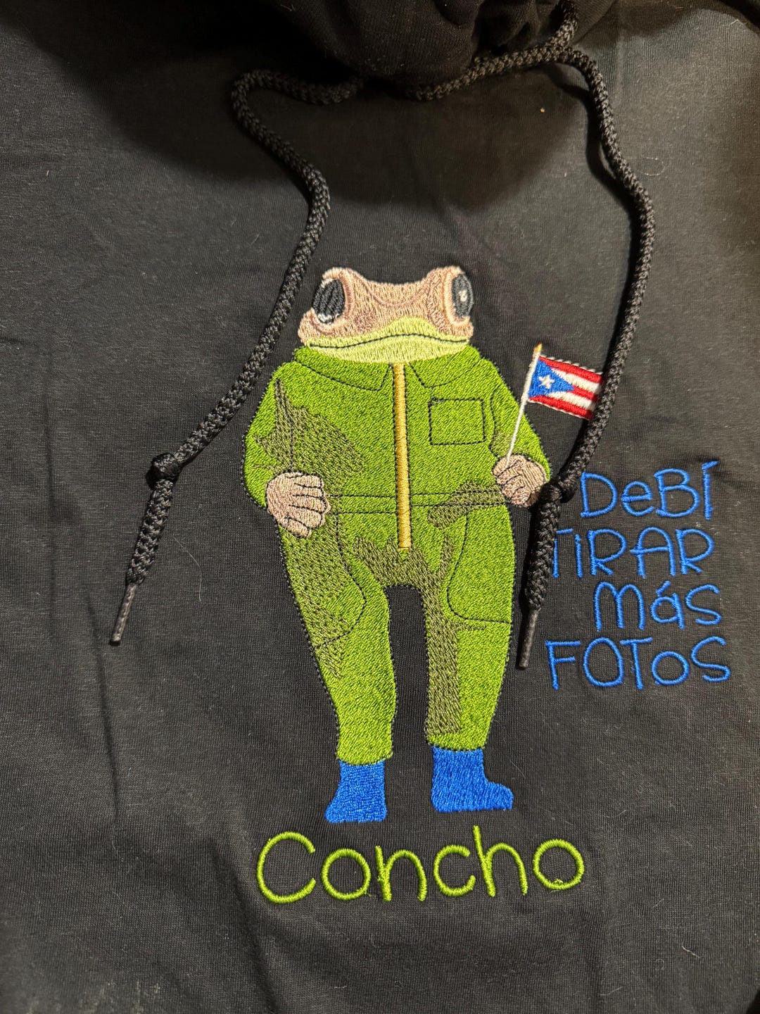 Bad Bunny Concho Dtmf Inspired Embroidered Hoodie. - Etsy