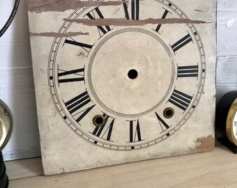 Antique clock face | Etsy