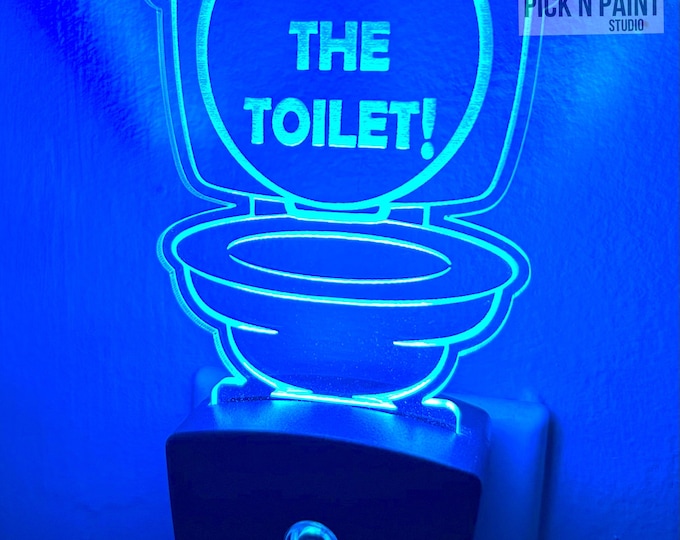 Pee-litical Target Toilet Light Projector - Etsy