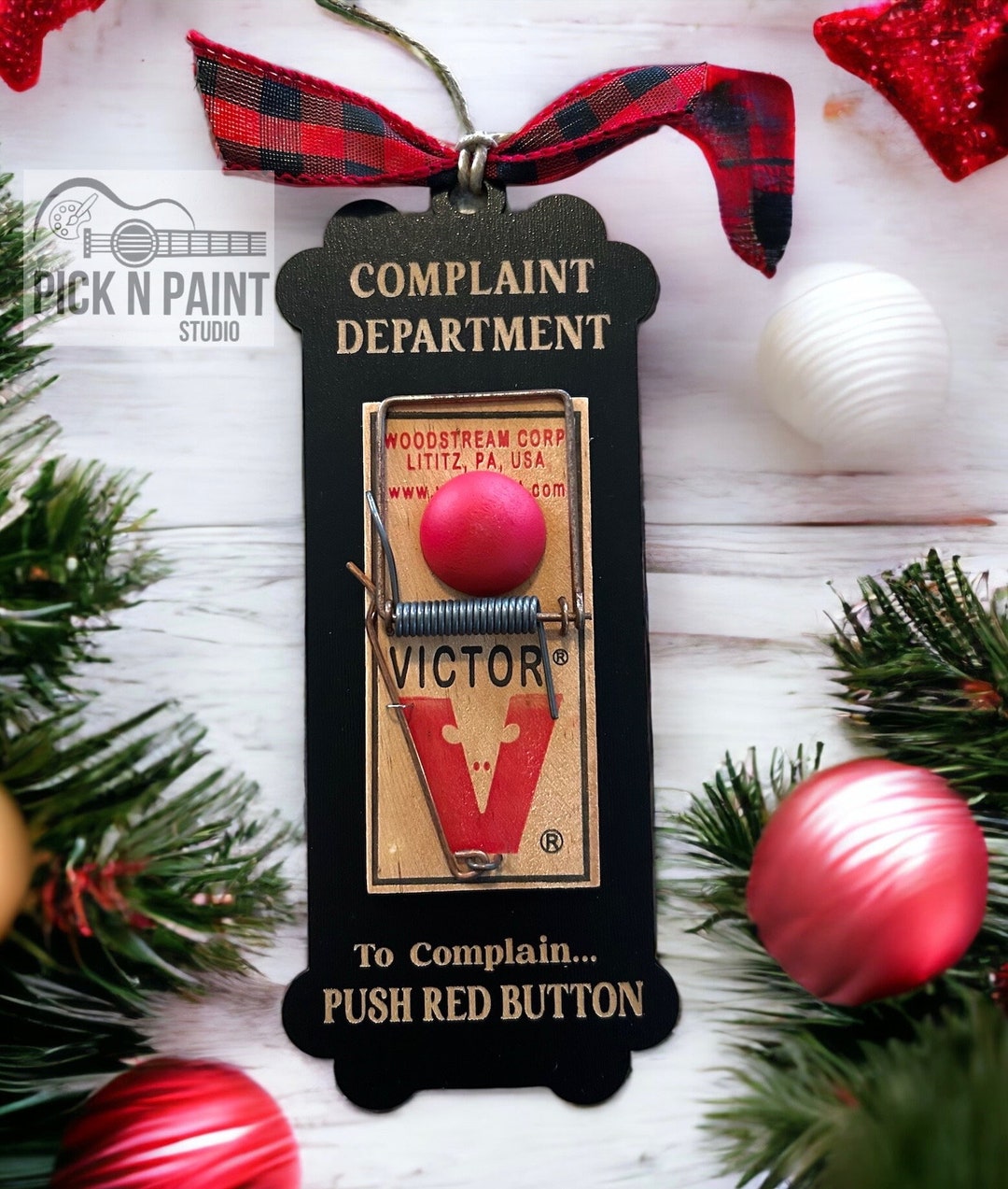 Complaint Department Ornament- Funny Work Ornament - Complaint ...
