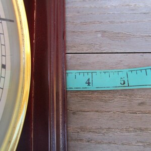 Vintage Ingraham Quartz Desk Clock Dark Walnut Toastmaster 1998 - Etsy