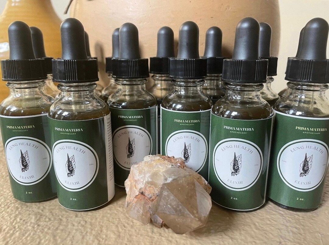 Lung Health Lung Support Respiratory Health Lung Elixir Lung Tincture - Etsy